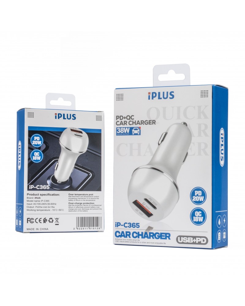 Iplus iP-C365 شاحن للسيارة